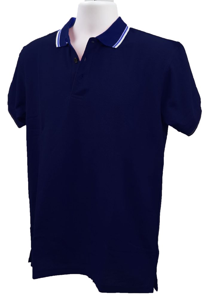 Gents Stripe Cotton Polos – Miguel Moses