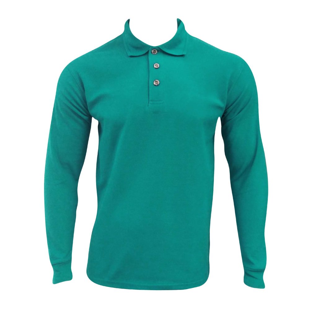 Long Sleeve Cotton Polos - Miguel Moses