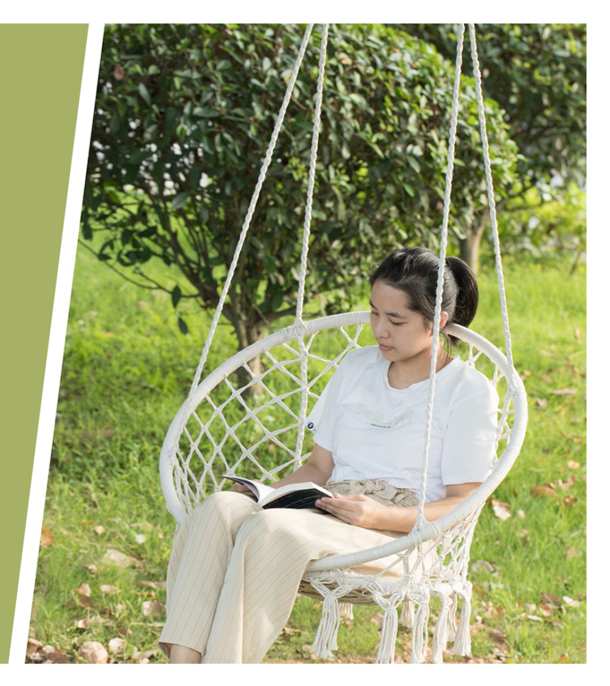 Macramé Swing Chair - Miguel Moses