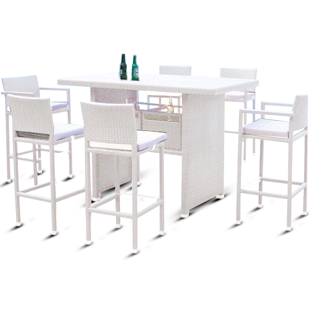 7 Piece Cocktail Table Set - Miguel Moses