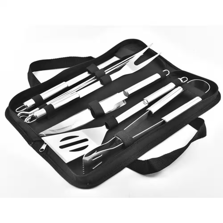Silver Cooking Accessory Outdoor Stainless Steel Grill Tool Set with ...