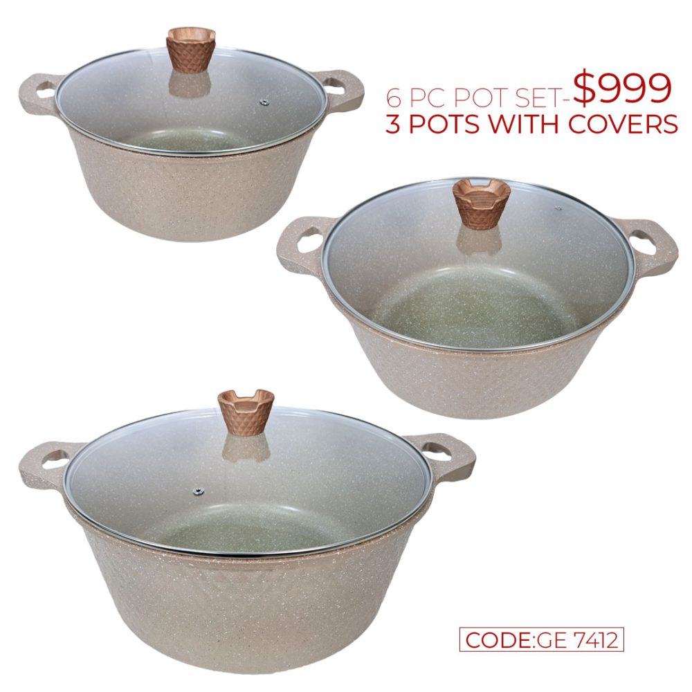 6 Pc Pot Set - Miguel Moses
